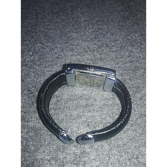 Antique | Accessories | Vintage Hinged Quartz Square Faced Cuff ...